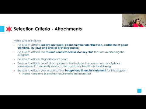DFSS: Children Services: Community Needs Assessment RFP Webinar #52598