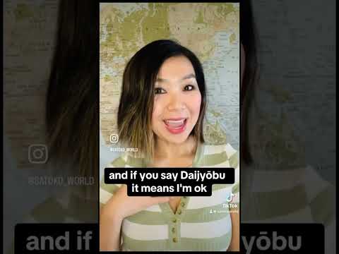 How to say Are you ok in #japanese #japaneselanguage #nihongo #japaneselesson #traveljapan #日本語 #日本