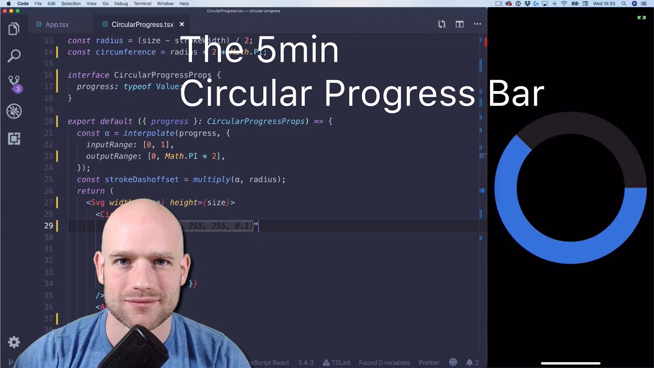The 5-minute React Native Circular Progress Bar