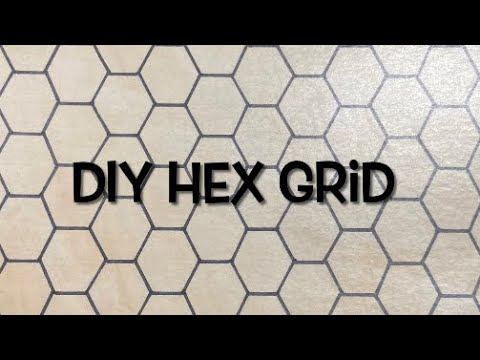 DIY Hex Grid / Honeycomb Pattern