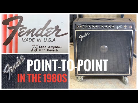 Fender 75 Amp 1982 Black | Reverb