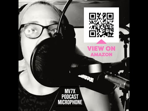 Shure MV7X XLR Dynamic Podcast Microphone