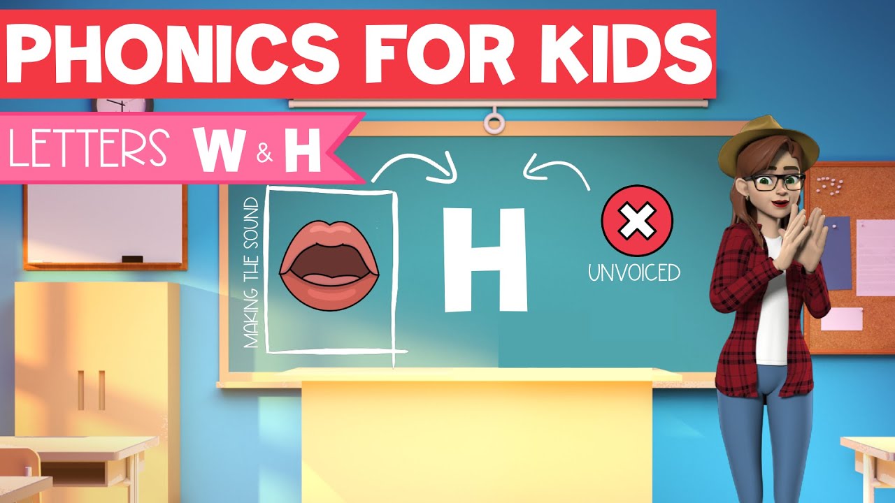 Phonics Lesson: W and H Words for Kids