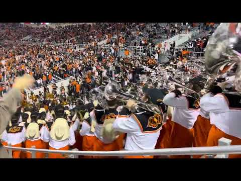 Oklahoma State Waving Song vs Texas Tech