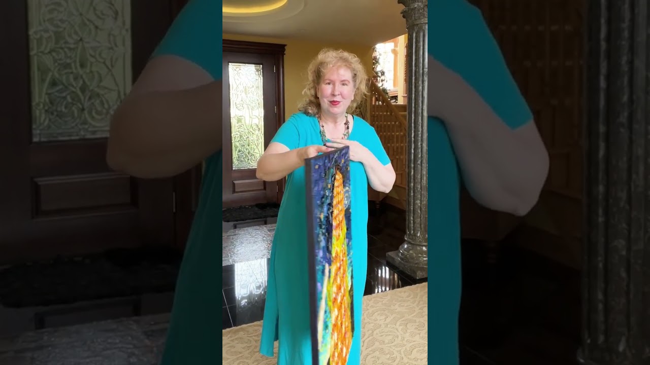 Creating Texture: Using Spoons & Knives Impasto Corn Painting Technique #shorts #painting #art