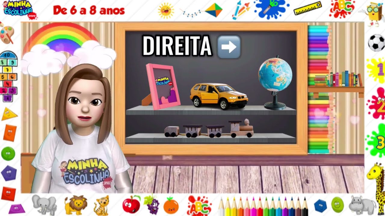 MATEMÁTICA - DIREITA, ESQUERDA