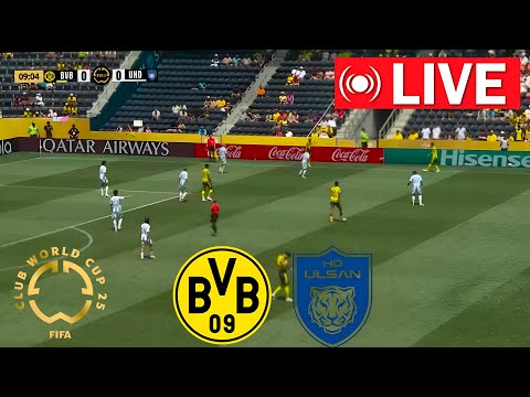 🔴LIVE: Borussia Dortmund gegen Ulsan HD FC – FIFA Klub-Weltmeisterschaft 2025 Spiel (PES 21)