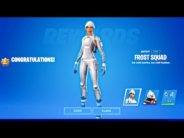 How to unlock the Frost Squad skin for free in Fortnite Season 5