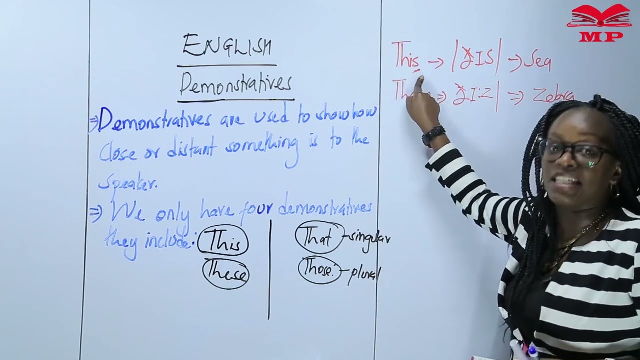 English Form 3 - Demonstratives