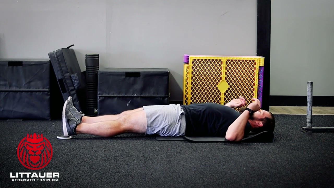 Eccentric Hamstring Slider Curl