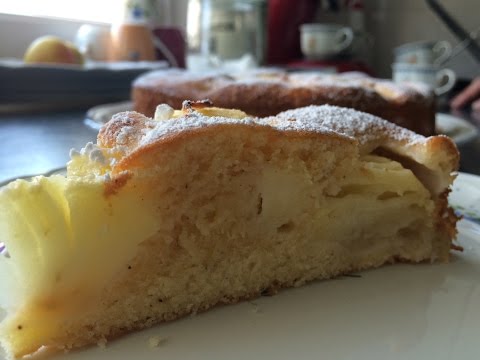 versunkener Apfelkuchen