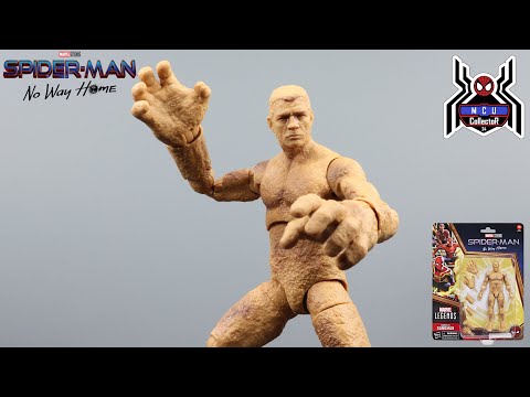 Marvel Legends SANDMAN Flint Marko Spider-Man No Way Home MCU Figure Review
