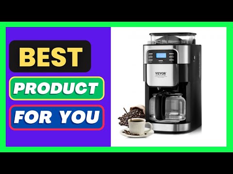 VEVOR 12-Cup Coffee Maker Drip Coffee Machine with 24-Hour Timer for Auto Brew