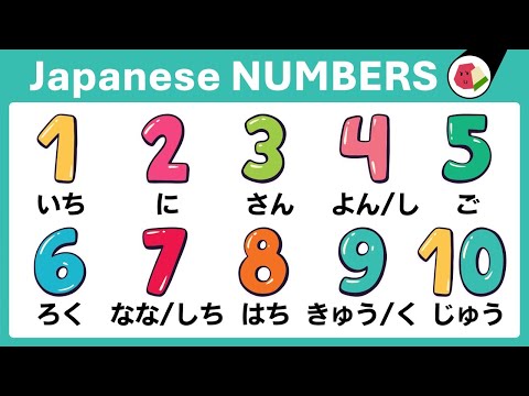 Learn Japanese Numbers 1-10 for Beginners: Nihongo Quick and Easy Guide |にほんご数字