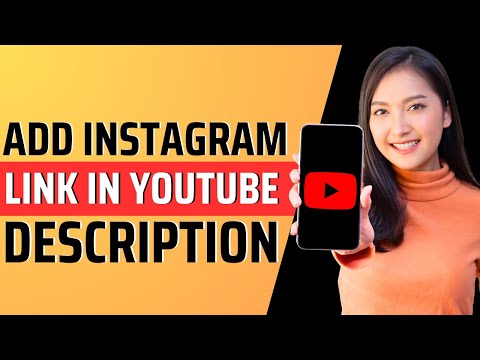 How to add instagram link in youtube description - Full Guide 2023