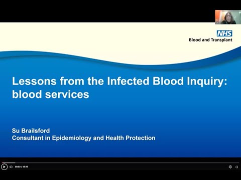 Learning from the Infected Blood Inquiry