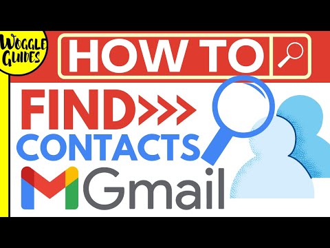 Where can I find my contacts in Gmail