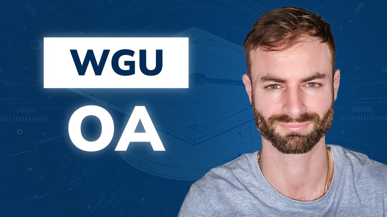 WGU OA - How to Pass an Objective Assessment Fast?!
