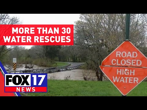 More than 30 water rescues: leaders face flooding aftermath