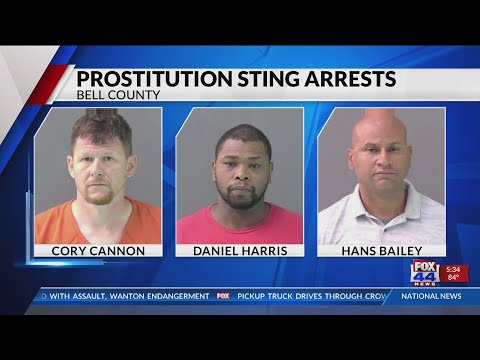 Bell County Sheriff's Department arrests six in prostitution sting