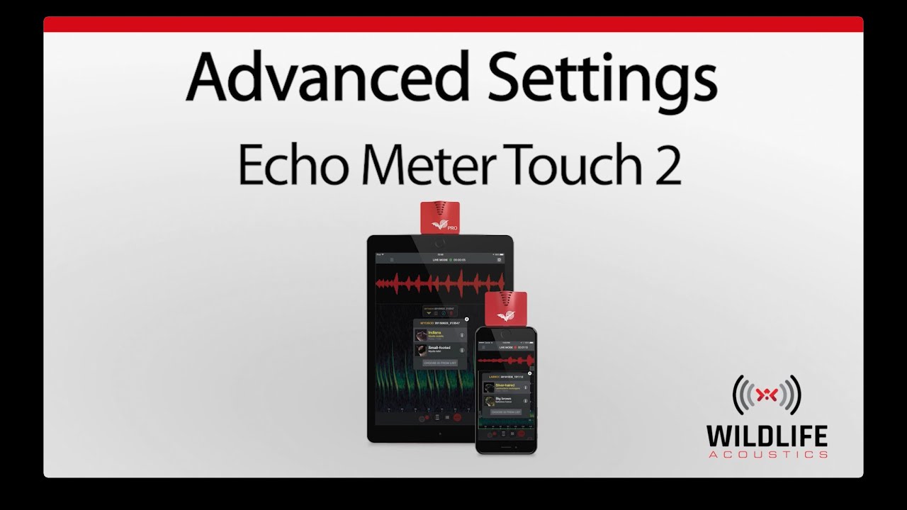 Echo Meter Touch 2 #5: Advanced Settings | Record Bat Sounds
