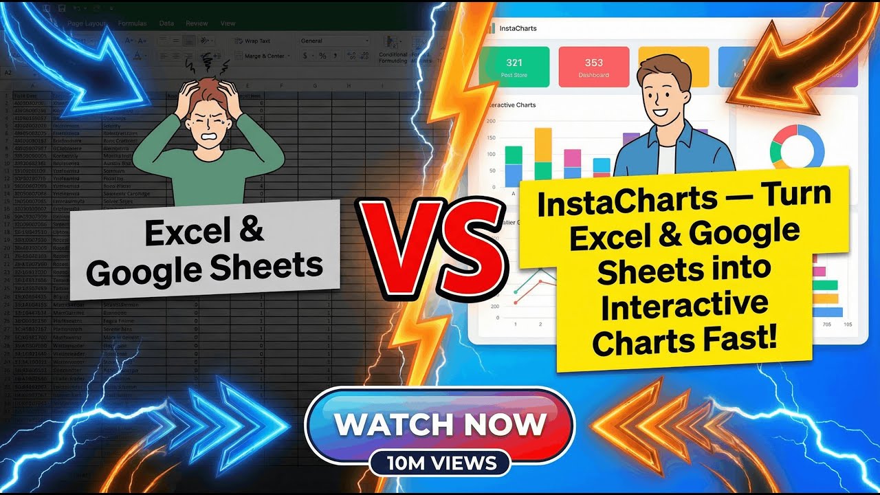 InstaCharts AppSumo Deal Review — Turn Excel & Google Sheets into Interactive Charts Fast!