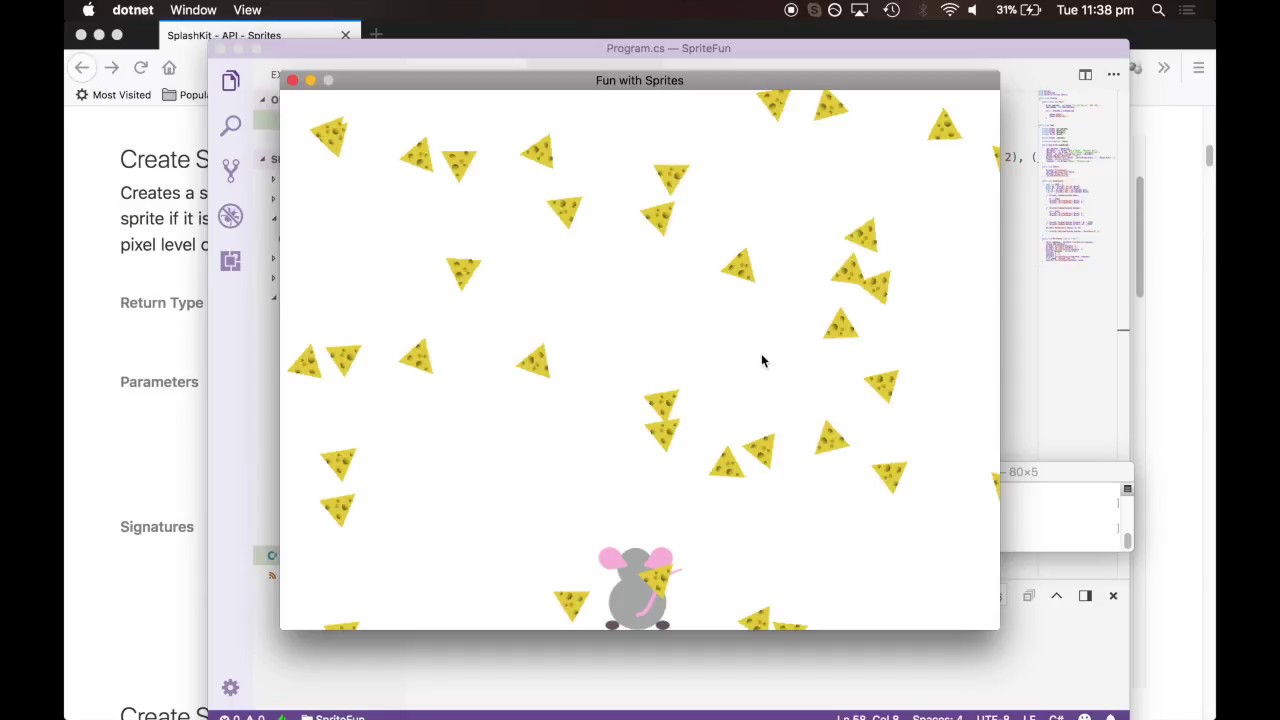 SplashKit Sprites Walkthrough 3