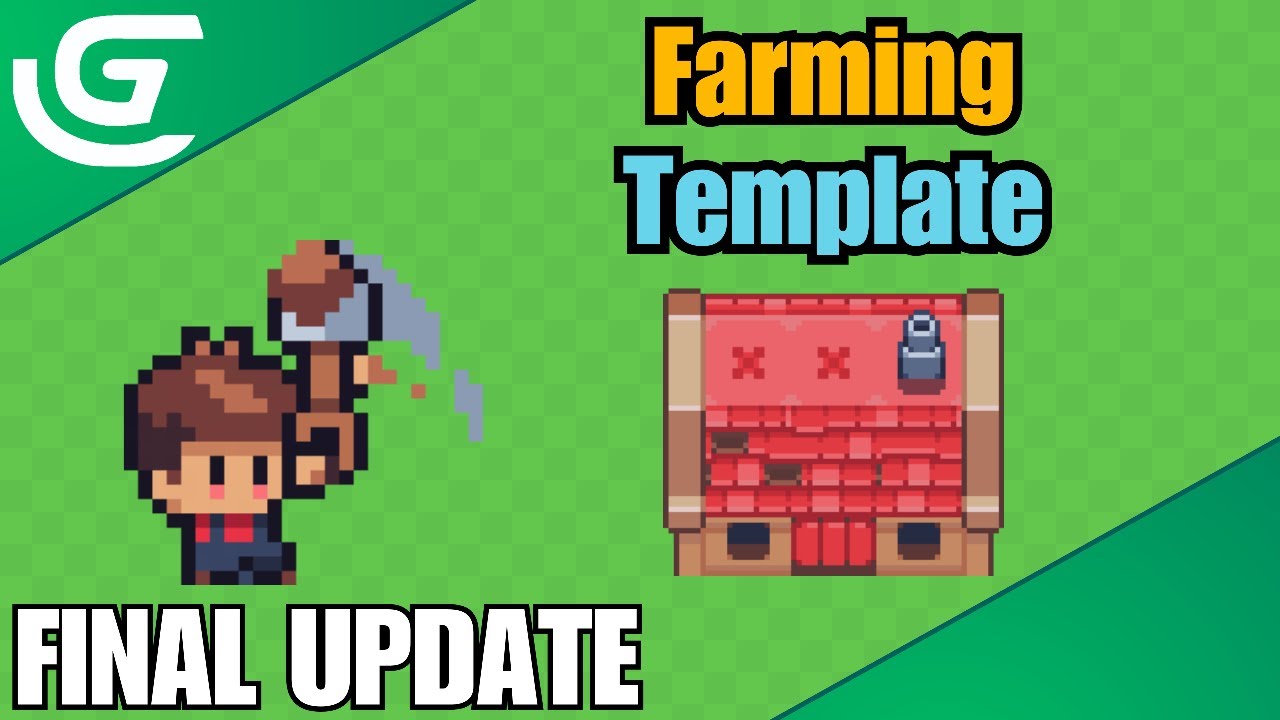 Making Farming game in GDevelop | Template in progress | Final update