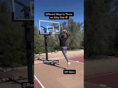 Different Ways To Throw Alley Oop’s 🏀 #shorts #short