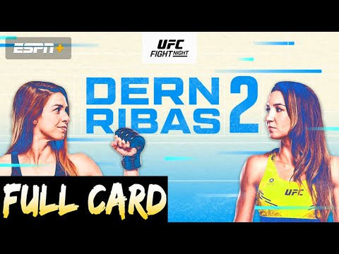 UFC Vegas 101 Predictions Dern vs Ribas 2 Full Card Betting Breakdown