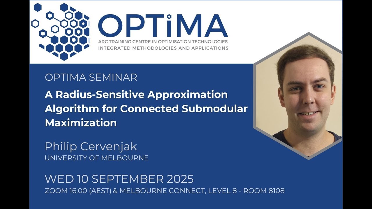 A Radius Sensitive Approximation Algorithm for Connected Submodular Maximization