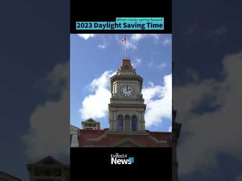 2023 daylight saving time: when clocks'spring forward’ #shorts #news #time