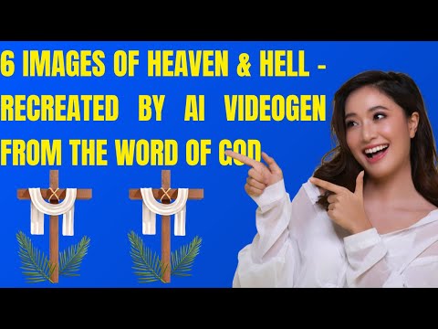 6 Images of Heaven & Hell β Recreated by AI VideoGen from the Word of God