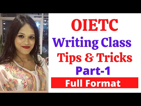 OIETC Writing Class Part-1 Tips & Tricks For C1+ | English World.