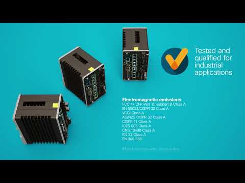 Cisco Introduces New Industrial IoT Switching Platform