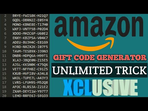 Unlimited Amazon Gift Card Generator | Amazon Gift Codes | Amazon Gift Voucher | Gift Code Generator