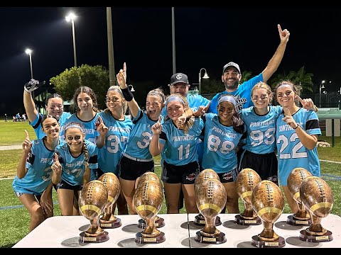 2022 Parkland Flag Football Girls HS Super Bowl.- Panthers vs Steelers