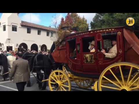 Thousands celebrate Carmel-by-the-Sea centennial parade with Grand Marshal Clint Eastwood