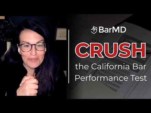 Bar Exam PT Bootcamp Preview | Crush the California Bar Performance Test with BarMD