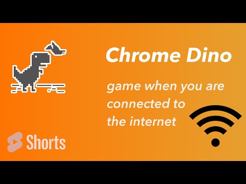 Chrome Dino | How to play when online? | The Dinosaur Game | #shorts | 4k | Sid Tech