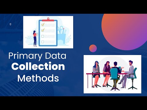 Basic concepts of Primary Data Collection Methods