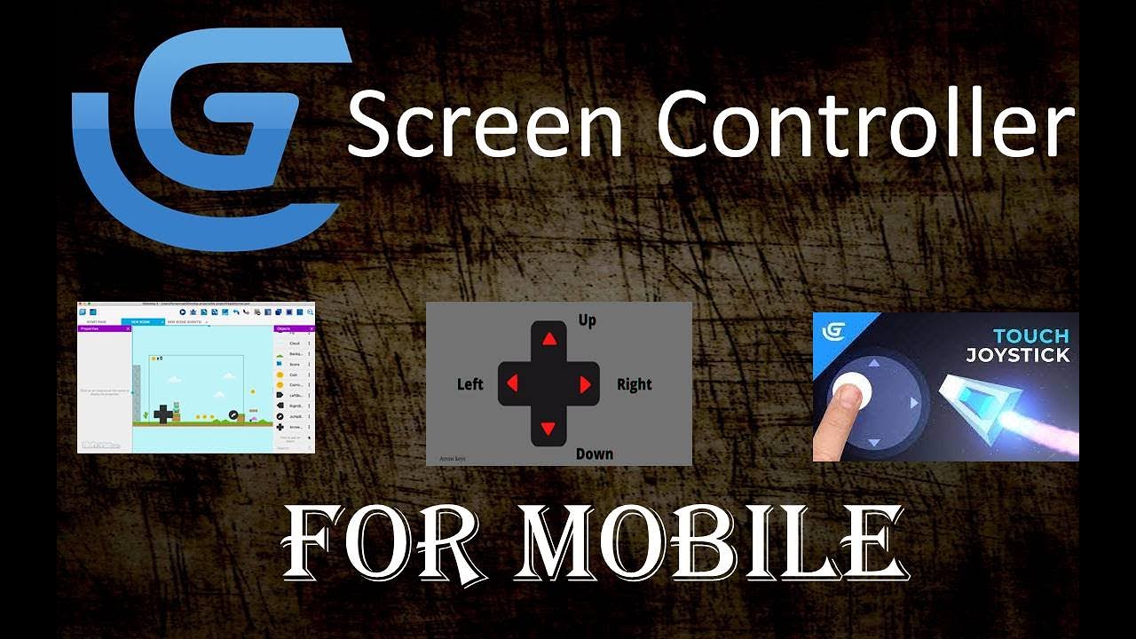 Create A Screen Touch Or Controller In G Develop 5 | By High Tech 7