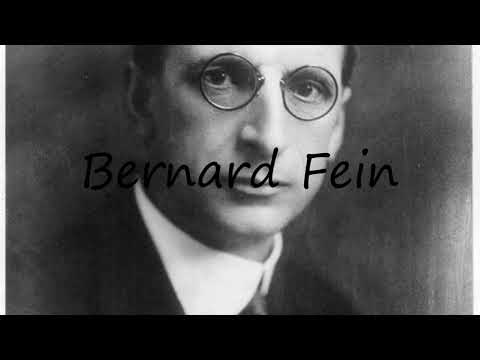 How to Pronounce Bernard Fein?