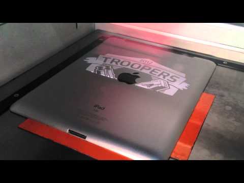 The first Apple iPad 3 engraving - from Laser Tattoo