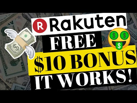 EBATES (RAKUTEN) - DOES IT REALLY WORK? $10 SIGN UP BONUS IN VIDEO!