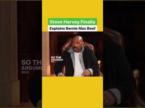 Steve Harvey Opens Up About Bernie Mac Fallout