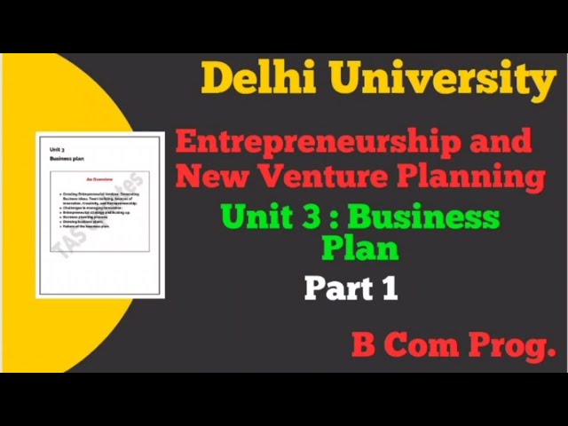 Understanding Business Plans: A Comprehensive Guide to Entrepreneurship ...