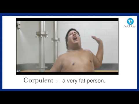 CORPULENT | Learn English Vocabulary | VoLT Vocabulary App