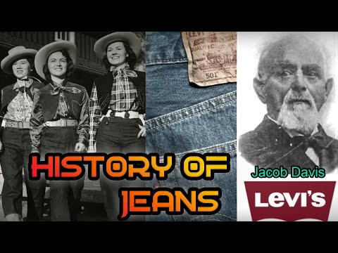 The History of Denim Jeans