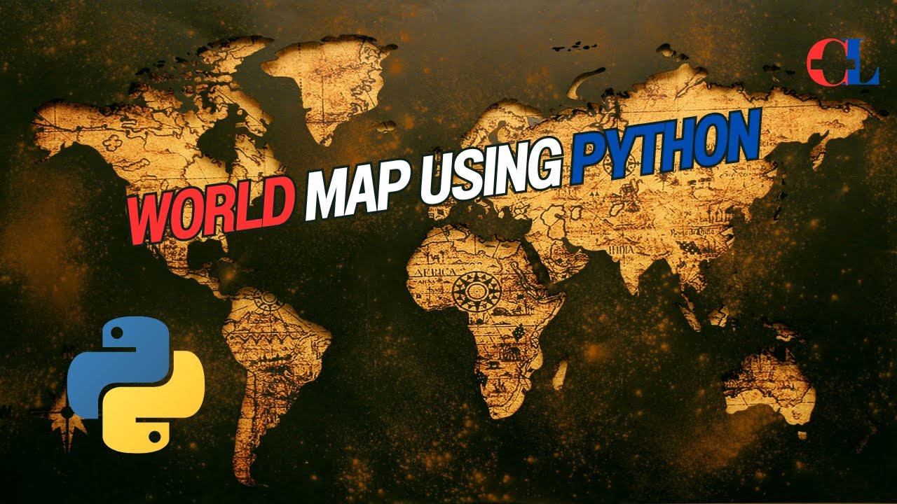 Day 189 : World Map using Python